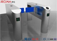 China RNCF7008L Single Pole Half Height Turnstile Gate with RFID Card Reader - 30 Persons/Minute Capacity, DC24V 20W Drive for sale