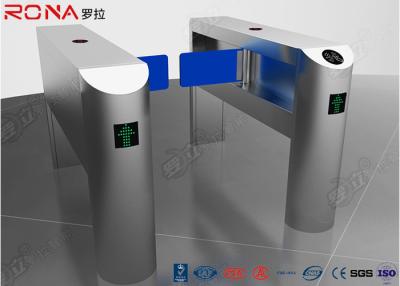 China RNCF7008L Single Pole Half Height Turnstile Gate with RFID Card Reader - 30 Persons/Minute Capacity, DC24V 20W Drive for sale
