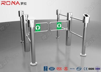 China Full Automatic Swing Gate Turnstile Sigle / Bi - Directional Supermarket Electronic Type for sale