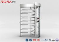 China CE Single Passage Full Height Turnstile Stainless Steel For Strict Access Control for sale