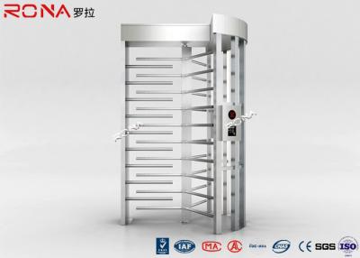 China CE Single Passage Full Height Turnstile Stainless Steel For Strict Access Control for sale