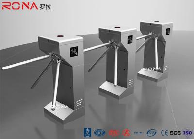 China 304 Stainless Steel Tripod Turnstile Gate Access Control System 30 Persons/Min 80KG Load Capacity for sale
