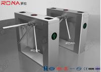 China Crowd Pedestrian Turnstile Gate Rotary Tripod Access System 30 Pearsons / Min for sale