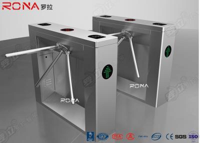 China Crowd Pedestrian Turnstile Gate Rotary Tripod Access System 30 Pearsons / Min for sale