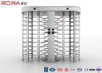China Double Ways Full Height Turnstile 1200mm Outdoor Access Control Anti-Pinch for sale