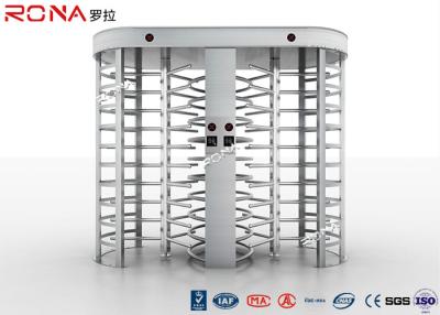 China Double Ways Full Height Turnstile 1200mm Outdoor Access Control Anti-Pinch for sale