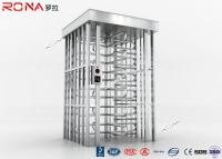 China Full Height Turnstile Semi Automatic Security Speed Access Control Gate 20-30 Persons/Min for sale