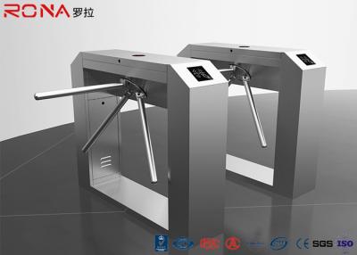 China Bridge Type Pedestrian Security Gates RFID Flap Barrier Turnstile Fingerprint Reader for sale