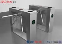China Security Tripod Turnstile Gate Access Control AC220V With RFID Card Reader for sale