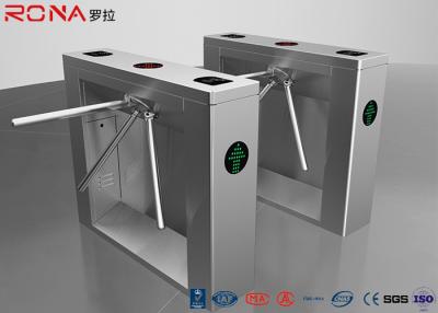 China Security Tripod Turnstile Gate Access Control AC220V With RFID Card Reader for sale