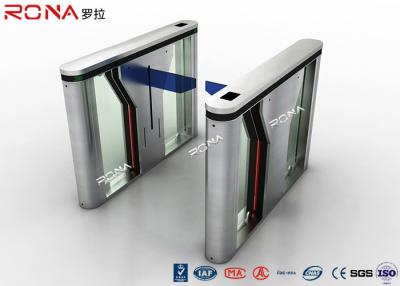 China Drop Arm Electronic Barrier Gate RNCF5099-2 | 1200×165×990mm Stainless Steel | 30-40 Persons/Min Access Control for sale
