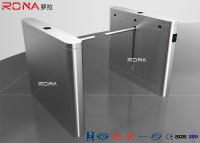 China Bidirectional IR Sensor Drop Arm Turnstile 550mm-1.2m Passage Width 30-40 Persons/Minute Speed for sale