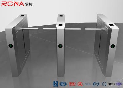 China Anti Static Drop Arm Security Turnstile Gate - 30-40 Persons/Minute, 5 Million Cycle Life, 200×165×990mm for sale