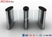 China RFID Card Reading Sliding Access Control Turnstile with 304 Stainless Steel Construction and 1-60s Close Delay for sale