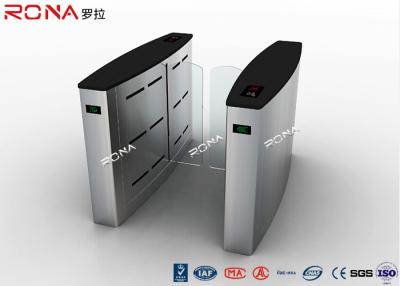China Office RFID Sliding Turnstile Gate - 1406×300×1023mm Dimensions, 50W Power, 40 Persons/Min Capacity for sale