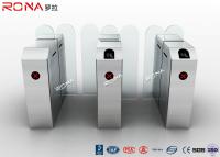 China 304 Stainless Steel Sliding Barrier Gate Turnstile 1406x300x1023mm 600mm Channel for sale