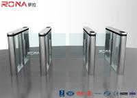 China RFID Reader Speed Gate Turnstile Automatic Systems DC Servo Motor With LED for sale
