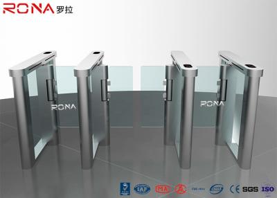 China Automatic Flap Barrier Speed Gate Turnstile Access Control System - 304 Stainless Steel with 10-60s Auto Reset for sale