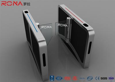 China Pedestrian Control Speed Gate Turnstile AC220V 200w 500~1050mm Passage Width for sale