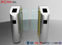 China RNCF7066 Automatic Sliding Turnstile Gate - 30 Persons/Minute Capacity, 250mm Barrier, DC24V Drive for sale