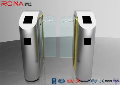 China RNCF7066 Automatic Sliding Turnstile Gate - 30 Persons/Minute Capacity, 250mm Barrier, DC24V Drive for sale