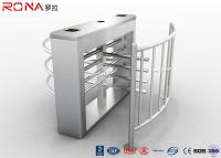 China CE Approved Flap Barrier Turnstile Gate with DC 24V Brush Motor, 1400mm Height, 40 People/Minute Capacity for sale
