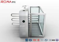 China 304 Stainless Steel Electronic Turnstile Access Control System with 450mm Arm Length and 3 Million Cycle Life for sale
