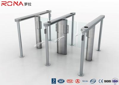 China Pedestrian Control Fingerprint Automatic Swing Gate Turnstile with 304 Stainless Steel -10°C to 70°C Operating Range for sale