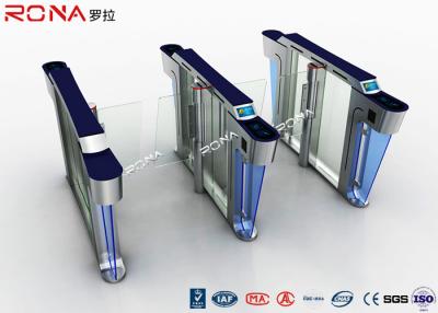 China Security Swing Speed Gate Turnstile 304 Stainless Steel Materials Mechanical Structure for sale