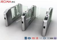 China Electronic Turnstile RFID Pedestrian Barrier Gate with ≤2kg Anti-Pinch Force and ARM Technology Security System for sale