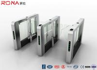China Servo Motor Card Reader Speed Gate Turnstile System - Swing Barrier Type with -10°C to 70°C Operating Range for sale