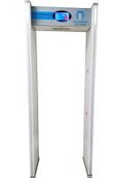 China 6-Zone Walk Through Metal Detector Security Gate 2000x710mm Channel with 255 Sensitivity Levels for Airport and Facility Screening for sale