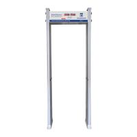 China 18-Zone Metal Detection Gate with 400 Sensitivity Levels and 12+ Hour Battery Backup for Security Screening for sale