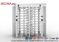 China Robust Full Height Turnstile Access Control Barrier Gate Anti Fingerprints Surface for sale