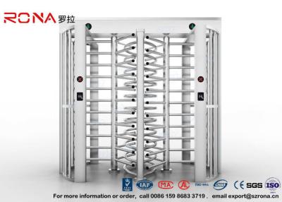 China Robust Full Height Turnstile Access Control Barrier Gate Anti Fingerprints Surface for sale