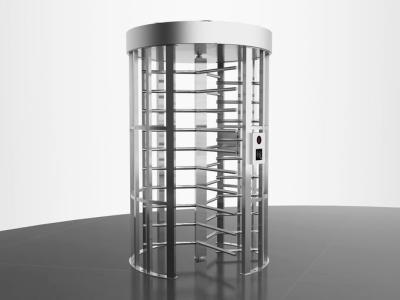 China Single Lane Stainless Steel Turnstiles , Pedestrian Turnstile Gate Anti Backup Function for sale