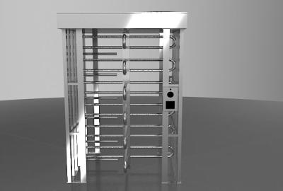 China Durable Full Height Turnstile Single Lane 30 Persons / Minute With CE Approval for sale