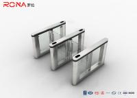 China Automated Pedestrian Barrier Gate , Turnstile Security Systems 304 Stainless Steel for sale
