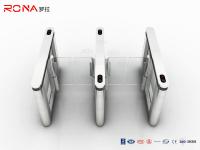 China 304 Stainless Steel Speed Gate Turnstile Automated Pedestrian Barrier with 900mm Passage Width for sale