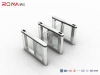 China 304 Stainless Steel Speed Gate Turnstile Automated Pedestrian Barrier with 900mm Passage Width for sale