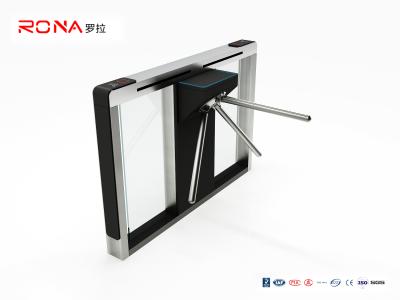 China Simple Mechanism 304 Stainless Steel Tripod Turnstile Gate Cost Effective Waist High Access Control Barrier for sale