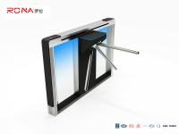 China Simple Mechanism 304 Stainless Steel Tripod Turnstile Gate Cost Effective Waist High Access Control Barrier for sale