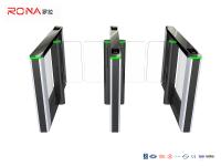 China Slim Speed Gate Turnstile with 120 mm Ultra-Slim Chassis and Servo Motor Drive for Office Buildings for sale
