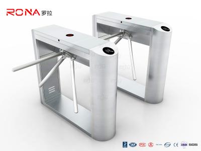 China Stainless Steel RFID Flap Barrier Turnstile 304 Grade Access Control Gate for Pedestrian for sale