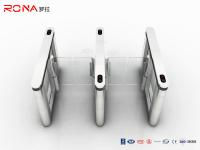 China Office Building Speed Gate Turnstile with Servo Motor & Card Reader - 9 Sensor Security Access Control System for sale