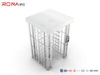 China Pedestrian Full Height Turnstile High Revolving Door 1200mm Height Stable Noiseless Operation for sale