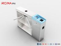 China Full Automatic 304 Stainless Steel Tripod Turnstile Gate 1200mm RS485 IP54 for sale