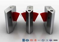 China RNCF 5088 Access Control Flap Barrier Turnstile with 550mm Lane Width and 30-40 Persons/Min Capacity for sale
