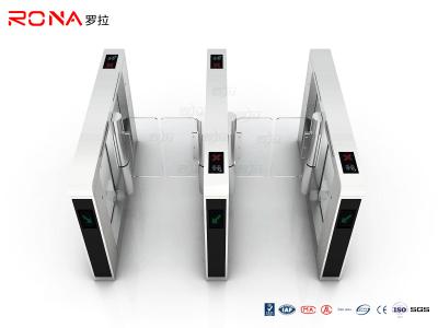 China Luxury Servo Motor Access Control Barriers Dual Speed Gate Opener For Passenger for sale