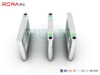 China 304 Stainless Steel Speed Gate Turnstile with RFID Card Reader 1200mm Width for sale